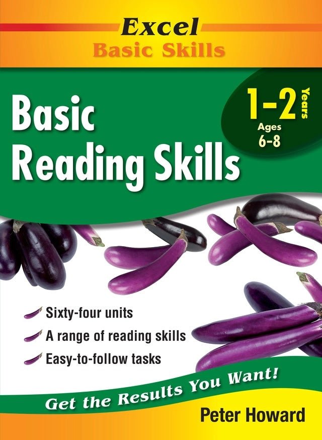 Excel Basic Skills - Basic Reading Skills Years 1 - 2