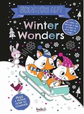 Giant Scratch Art Winter Wonders